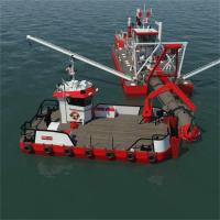 China Multi-Function Service Working Boat for Cutter Suction Dredger for sale