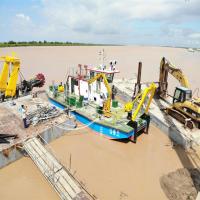 China Multi Function Service Working Boat with Diesel Engine Power for sale