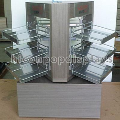 China Desktop POP Merchandise Displays , Wooden Jewelry Display Stands for sale
