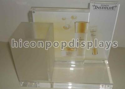 China Retail Counter Cosmetic Display Stand Makeup And Nail Polish Organizer for sale