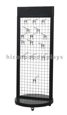 China Turntable Gridwall Retail Spinner Displays / Gridwall Spinner Display for sale