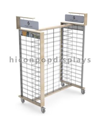 China Gridwall Flooring Display Stands Travel Outfitter Promotion Display for sale