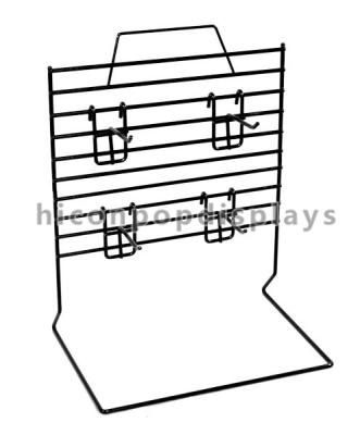 China Wire Counter Display Racks / Hanging Display Shelf Powder Coated for sale