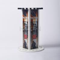 China Round Shape Retail Fishing Rod Display Rack, Wooden Fishing Rod Display for sale