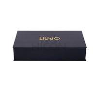 China Cardboard Display Retail Watch Display Box Black Watch Display Case for sale