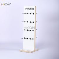 China Freestanding Retail Display Stands 2-way Wooden Store Socks Display Stand for sale