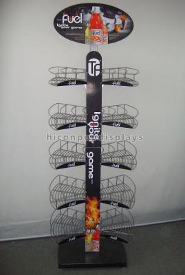 China 2-way Custom Wine Display Stand Merchandising Store Fixtures for sale