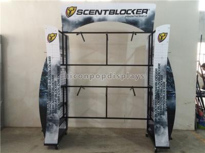 China Clothing Pop Merchandise Displays Garment Display Freestanding Retail Shop Furniture for sale