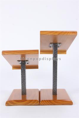 China Clothing Shop Table Top Shoe Display Platforms , Commercial Wooden Shoe Display for sale