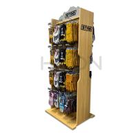 China Custom Floor Display Rack For Glove, Baseball Golf Glove Display Stands for sale