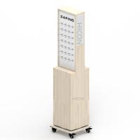 China Custom Flooring Display Stands Rotating Jewelry Display Stand For Retail for sale