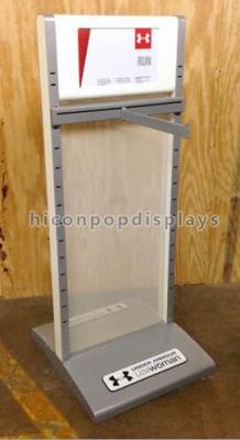 China Adjustable Double Sided Hanging Garment / Clothes Display Racks Metal Material for sale