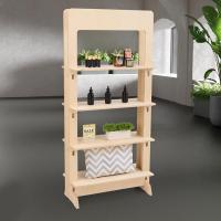China Beauty Supply Store Fixtures Nail Polish Varnish Shelf Soap Display Shelf for sale