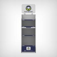 China Retail Store Fixture Metal 4-tier Display Stands For Plant Mechanics for sale