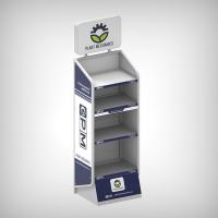 China Retail Store Fixture Metal 4-tier Display Stands For Plant Mechanics for sale
