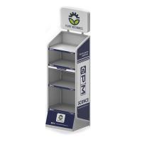 China Retail Store Fixture Metal 4-tier Display Stands For Plant Mechanics for sale
