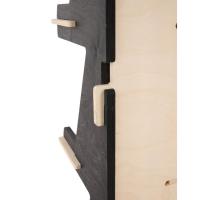 China Eco Friendly Clothing Shop Retail Store Fixtures 4-way Clothing Rack for sale