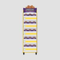 China Food Product Merchandising Movable Nuts Walnut Display Stand For Sale for sale
