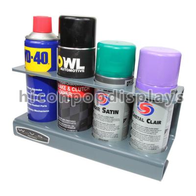 China Car Painting Products Retail Unit Countertop Display Rack For Spray Can Holding for sale