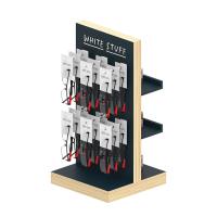 China Countertop Sunglass Hanging Display Custom 2-way Eyewear Optical Display Stand for sale