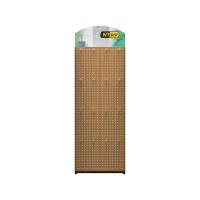 China Custom Pegboard Panel Metal Hooks Protective Safety Glove Display Stand for sale