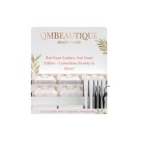 China Cosmetics Retail Store Countertop Acrylic False Eyelash Display Stand Lashes Rack for sale