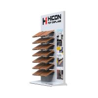 China Floorstanding Metal 6-Tier Stone Marble Granite Display Rack For Sale for sale
