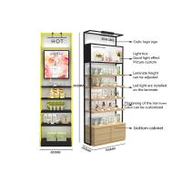 China Cosmetic Display Stand Custom Cosmetic Products Display For  Retail for sale