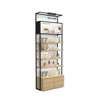 China Cosmetic Display Stand Custom Cosmetic Products Display For  Retail for sale