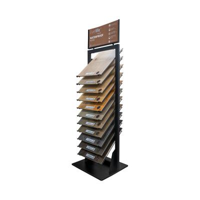 China New Tile Display Ideas Custom Metal Tile Showoom Display Freestanding for sale