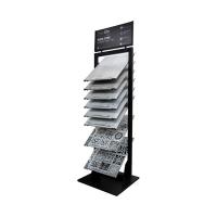 China New Tile Display Ideas Custom Metal Tile Showoom Display Freestanding for sale