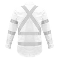 China Custom Logo Long Sleeve Hi Vis Vest Hi Vis Safety Shirts With Reflective Strip for sale