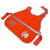 China Polyester Reflective Pet Vest High Visibility Jacket For Walking Running Hiking for sale