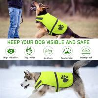 China Waterproof Reflective Pet Vest Nylon Material Dog Life Vest Breathable for sale
