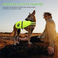 China Waterproof Reflective Pet Vest Nylon Material Dog Life Vest Breathable for sale