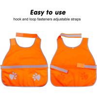 China Washable Reflective Pet Vest Reflective Dog Vest SGS Certificate for sale