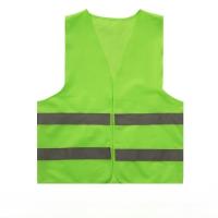 China Hi Vis Reflective Safety Vests With Pockets Polyester SGS Certificate for sale