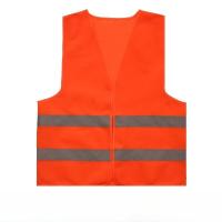 China Hi Vis Reflective Safety Vests With Pockets Polyester SGS Certificate for sale