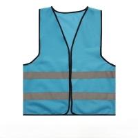 China Hi Vis Reflective Safety Vests With Pockets Polyester SGS Certificate for sale