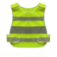 China Universal Size Security Safety Vest Green Construction Vest SGS Certificate for sale
