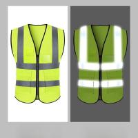 China ODM Reflective Safety Vests Washable High Visibility Safety Vest for sale