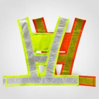 China View larger image Add to Compare  Share Safety Visible Running Vest Luminous Elastic Belt/Reflector Vest With Reflectiv for sale