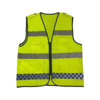 China Customized Reflective Safety Vests Fabric High Visibility Apparel for sale