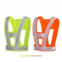 China Highly Visible Orange Reflective Vest Custom Logo Class 3 Mesh Design ODM for sale