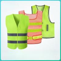China Highly Visible Reflective Safety Vests Washable for Maximum Protection for sale