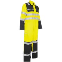 China Fire Retardant Reflective Safety Coveralls Cotton Hi Vis Waterproof Coveralls for sale