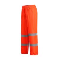 China Long Sleeve Reflective Safety Rainwear Waterproof Breathable Hi Vis Rain Gear for sale