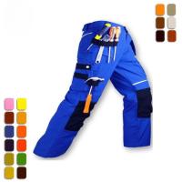 China Breathable Reflective Safety Pants Zipper Closure Hi Vis Waterproof Pants for sale