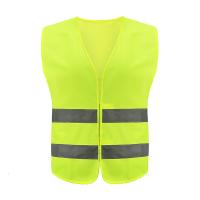China Reflective Safety Vests Polyester for High Visibility Workplace Protection for sale