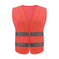 China Reflective Safety Vests Polyester for High Visibility Workplace Protection for sale